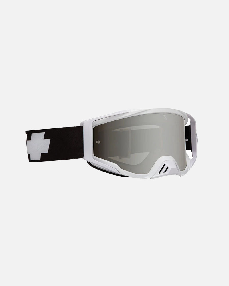 Spy Foundation Plus Slayco Goggles - White & Black – MotoOption