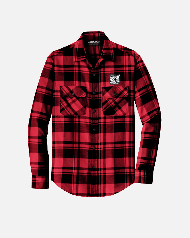 Fast Way to Freedom Flannel - Red – MotoOption