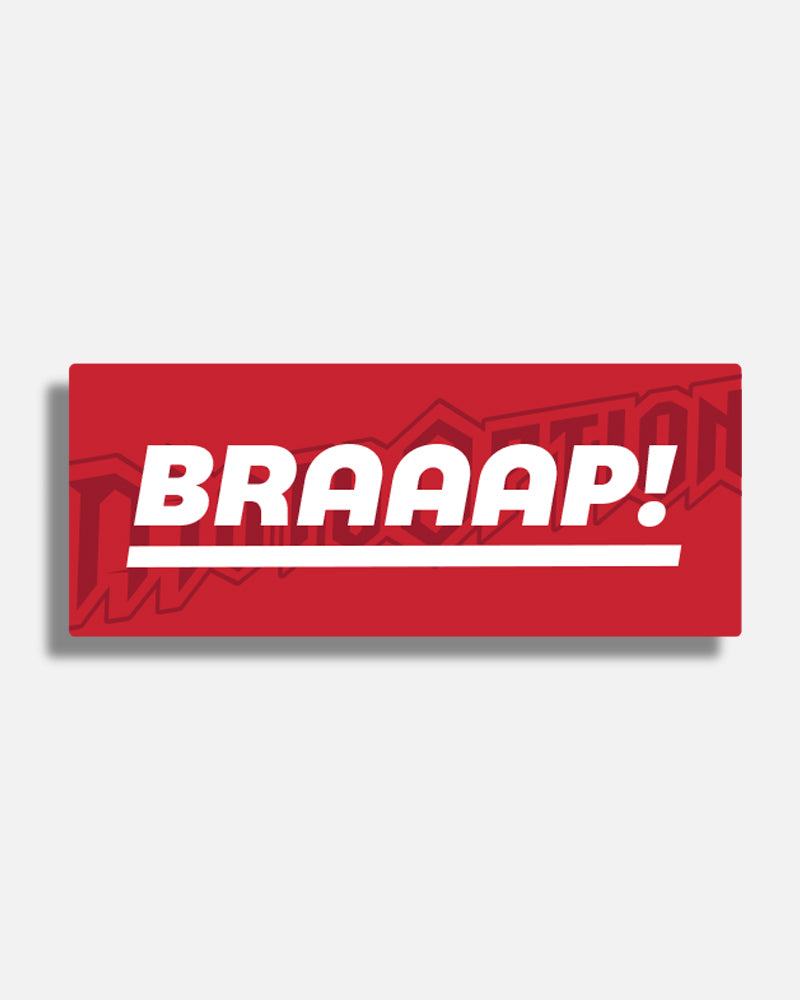 BRAAAP! STICKER – MotoOption