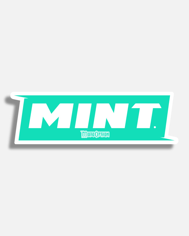 MINT STICKER – MotoOption
