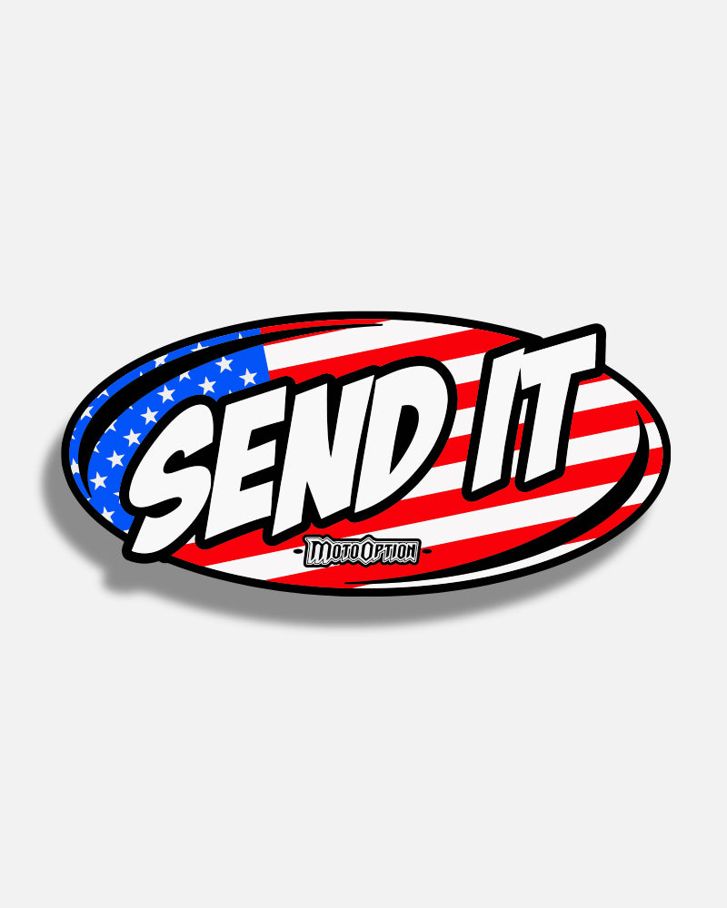 SEND IT STICKER – MotoOption
